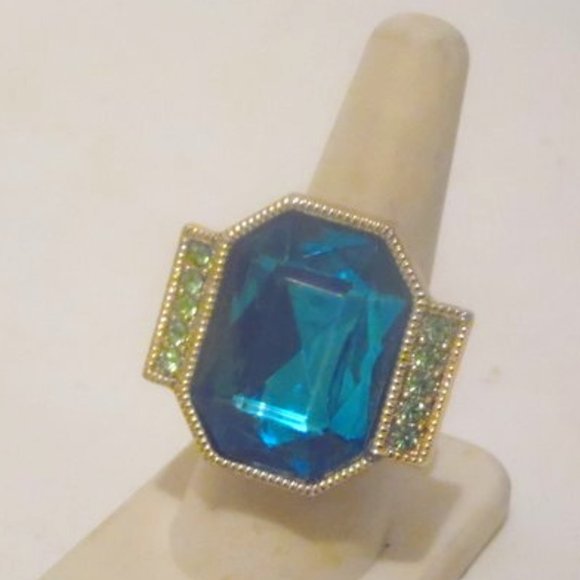 Colleen Lopez | Jewelry | Colleen Lopez Turquoisecolor Bold Crystal ...